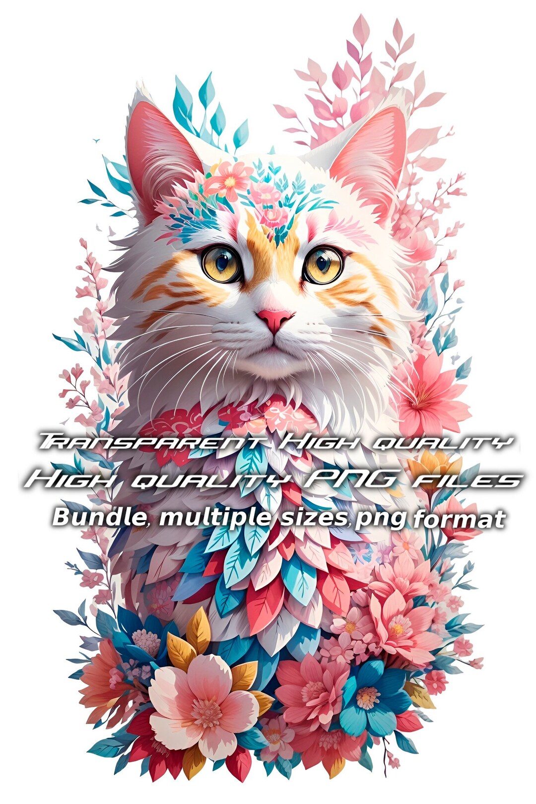 Hand-drawn Photorealistic Pastel Cat Pet Portrait Soft Pastel Dreamy ...