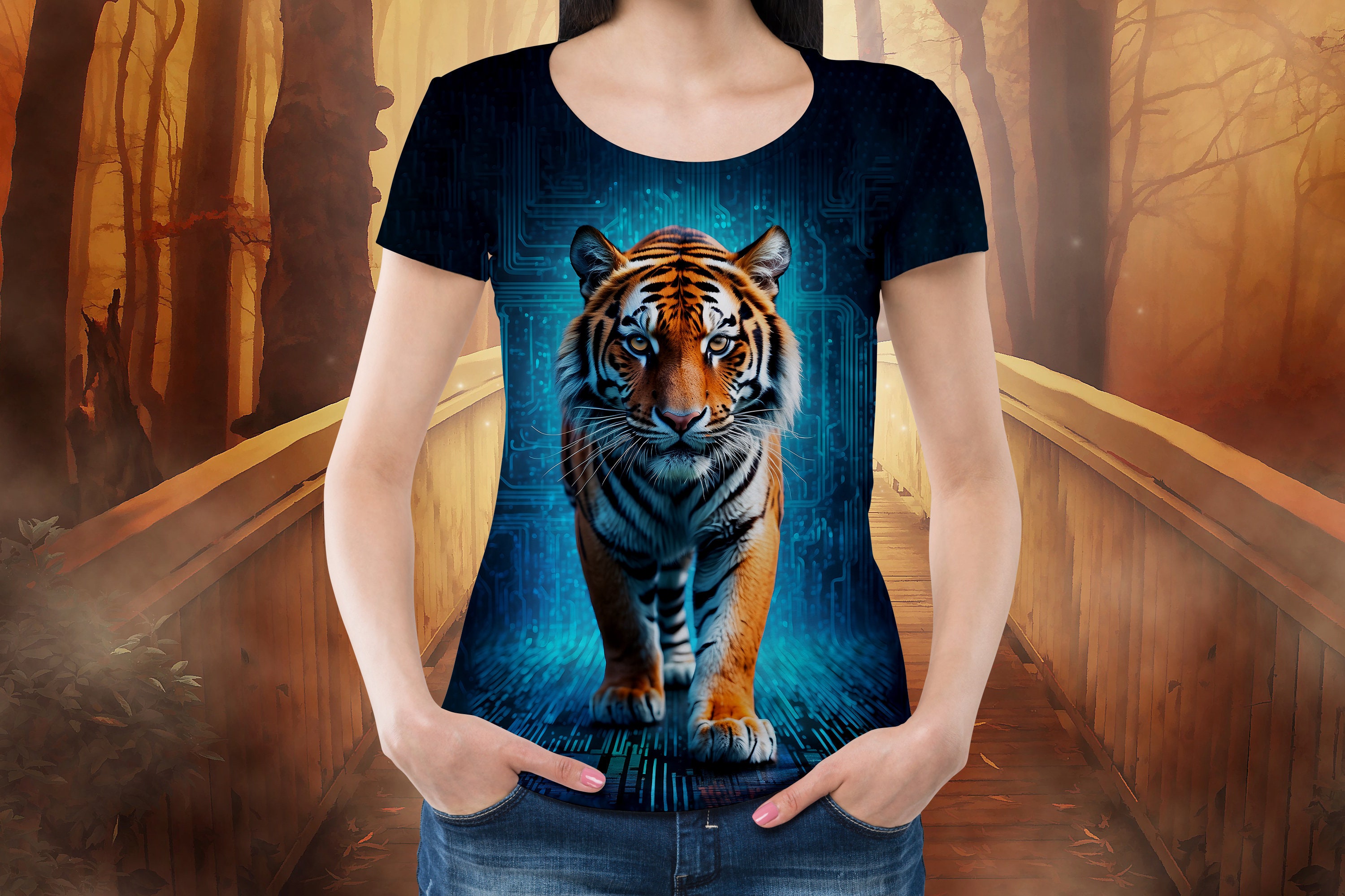 Tiger Head Png, Tiger QR Code Pattern, Binary Code Tiger Portrait in ...