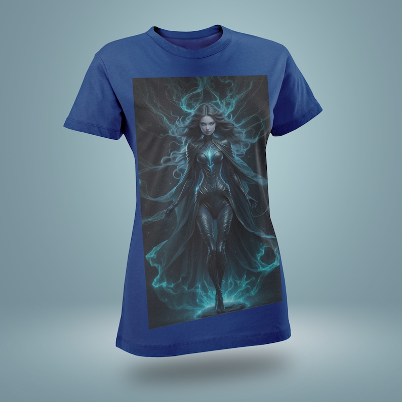 Toxic Punk Alien Hybrid Daughter | Sci-fi Concept Art | Perfect Gift ...