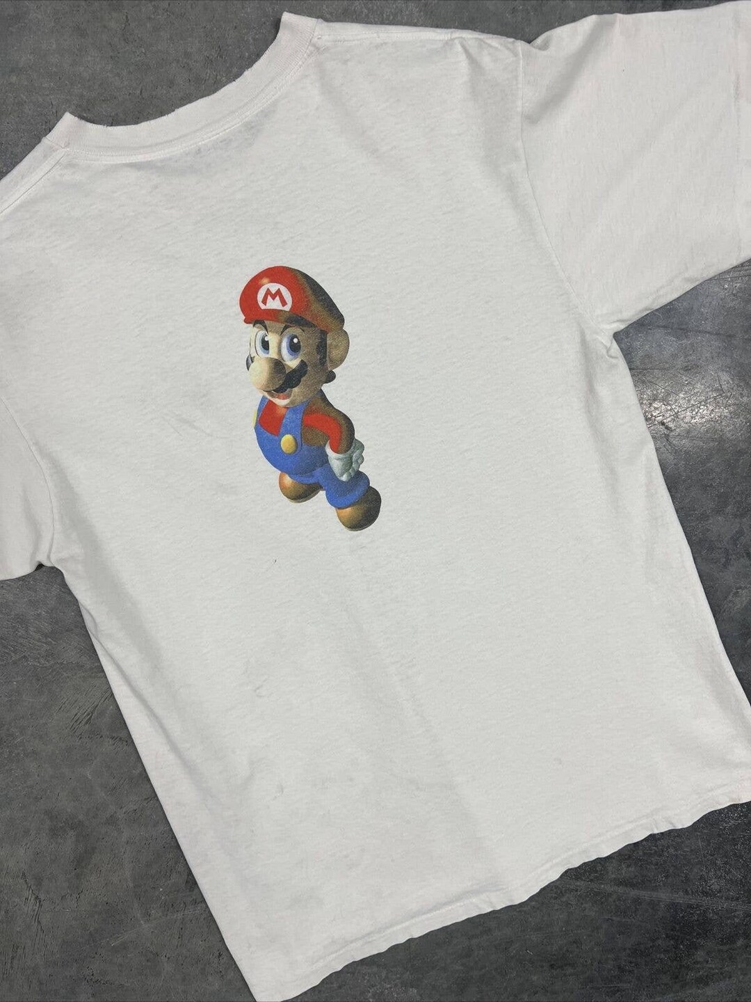 Super Mario Nintendo 64 Vintage 90s Video Game Promo Graphic T-shirt - Etsy