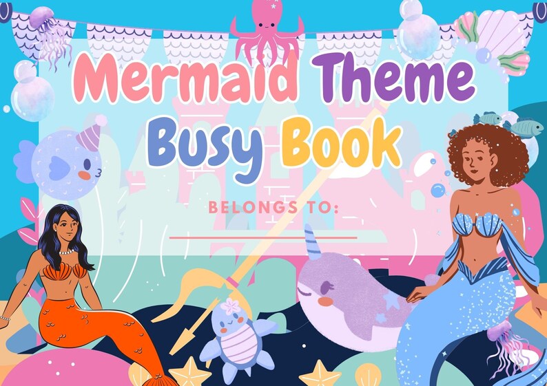 Busy Books for Kids! 6in1 Bundle. Digital Download, Canva Editable! 300 ...