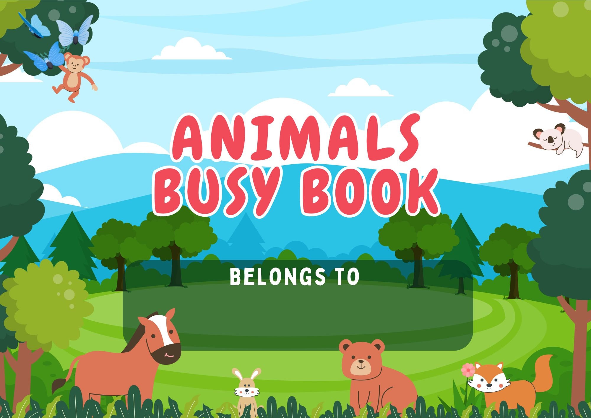 Busy Books for Kids! 6in1 Bundle. Digital Download, Canva Editable! 300 ...