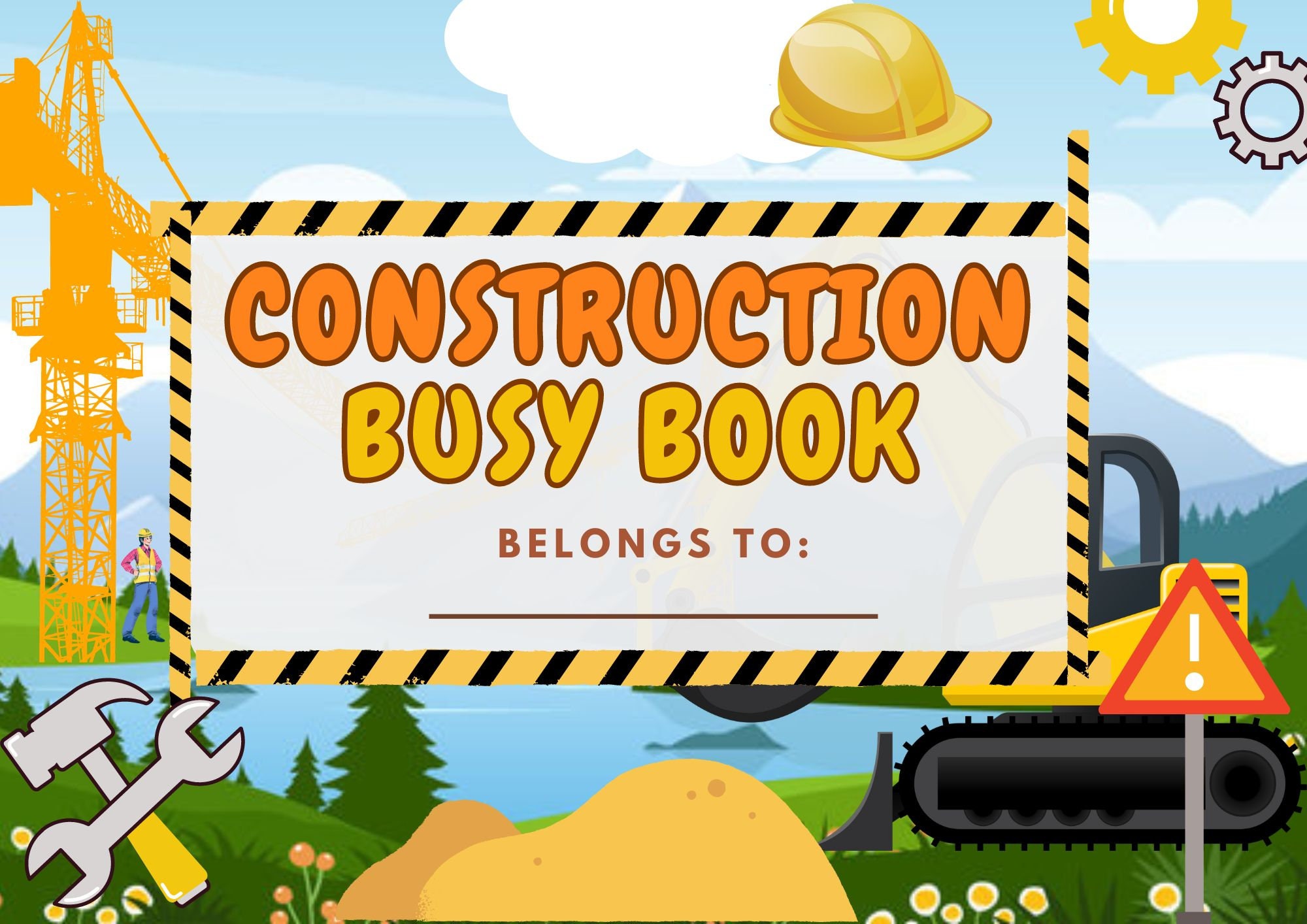 Busy Books for Kids! 6in1 Bundle. Digital Download, Canva Editable! 300 ...