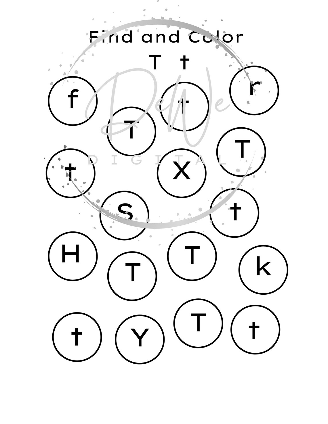 Alphabet Worksheets, Preschool Worksheets, Homeschool Worksheet, Letter ...