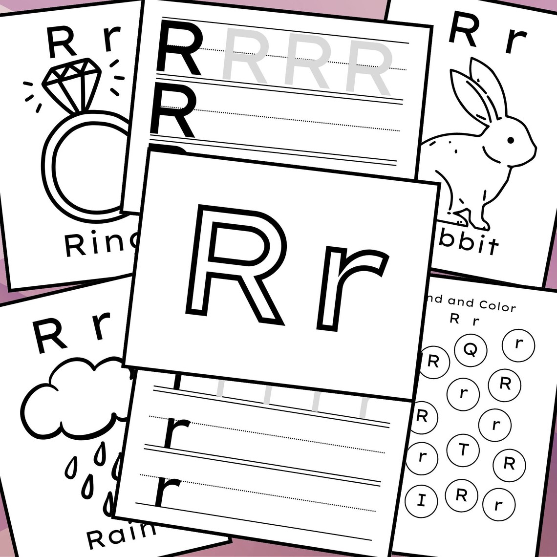 Letter R Worksheets, Alphabet Worksheets, Preschool Worksheets ...