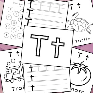 Alphabet Worksheets, Preschool Worksheets, Homeschool Worksheet, Letter ...