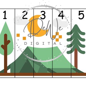 Camping Activity Bundle Download, Preschool Math Small Group Camping ...