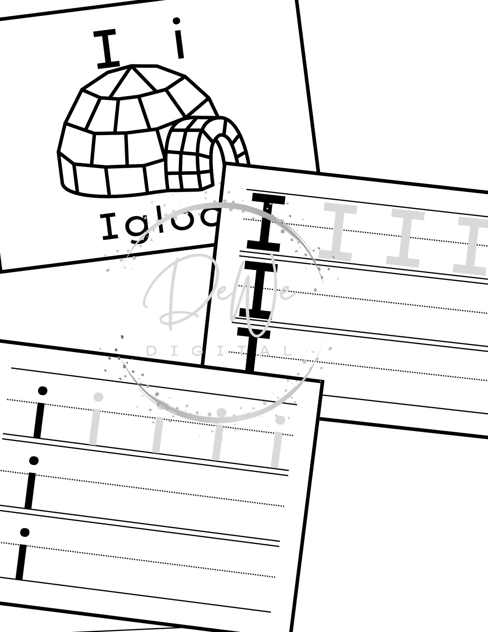 Letter I Worksheets, Alphabet Worksheets, Preschool Worksheets ...