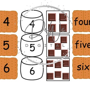 Camping Activity Bundle Download, Preschool Math Small Group Camping ...