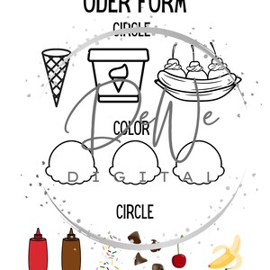 Ice Cream Shop Dramatic Play Digital Download, Preschool Center ...