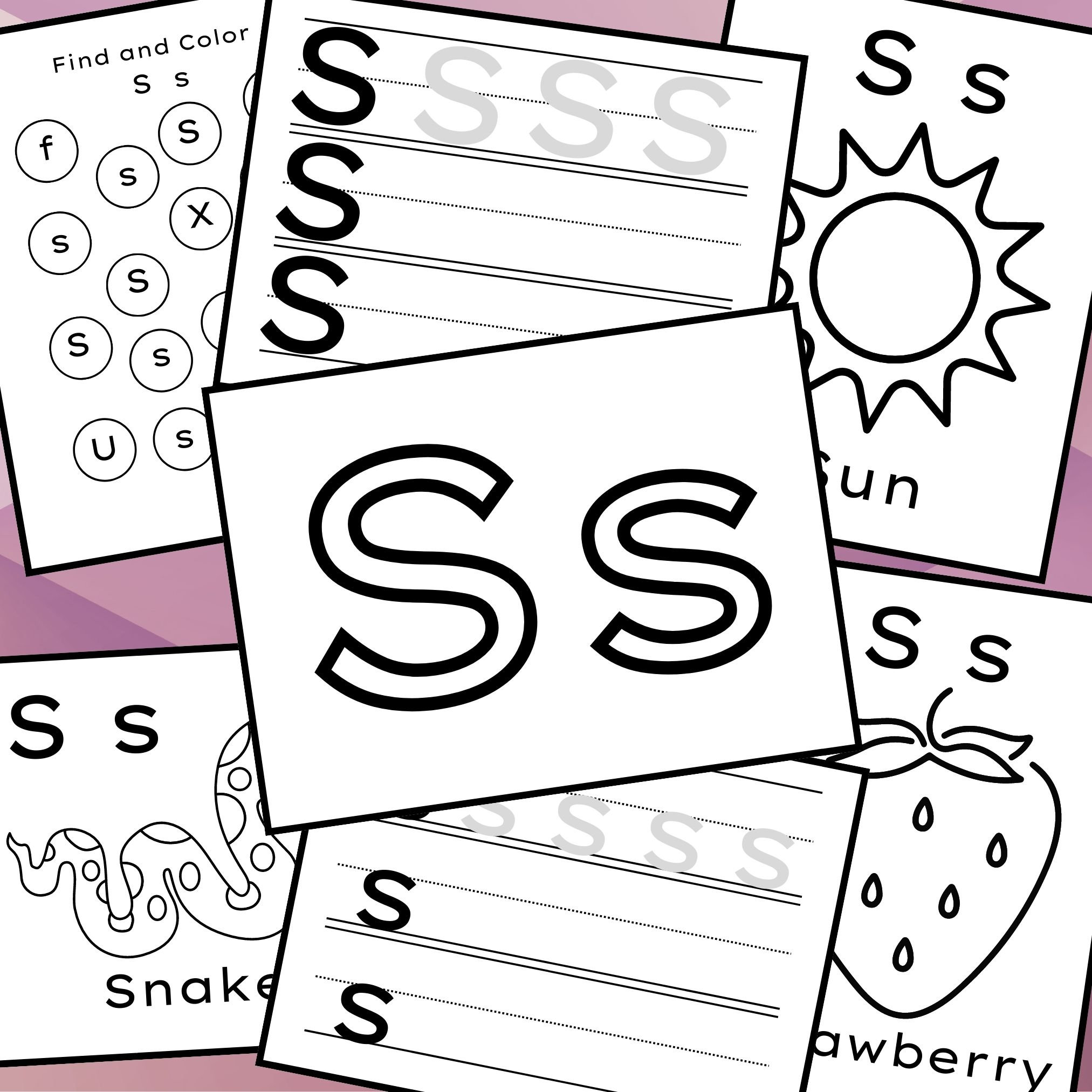 Alphabet Worksheets, Preschool Worksheets, Homeschool Worksheet, Letter ...