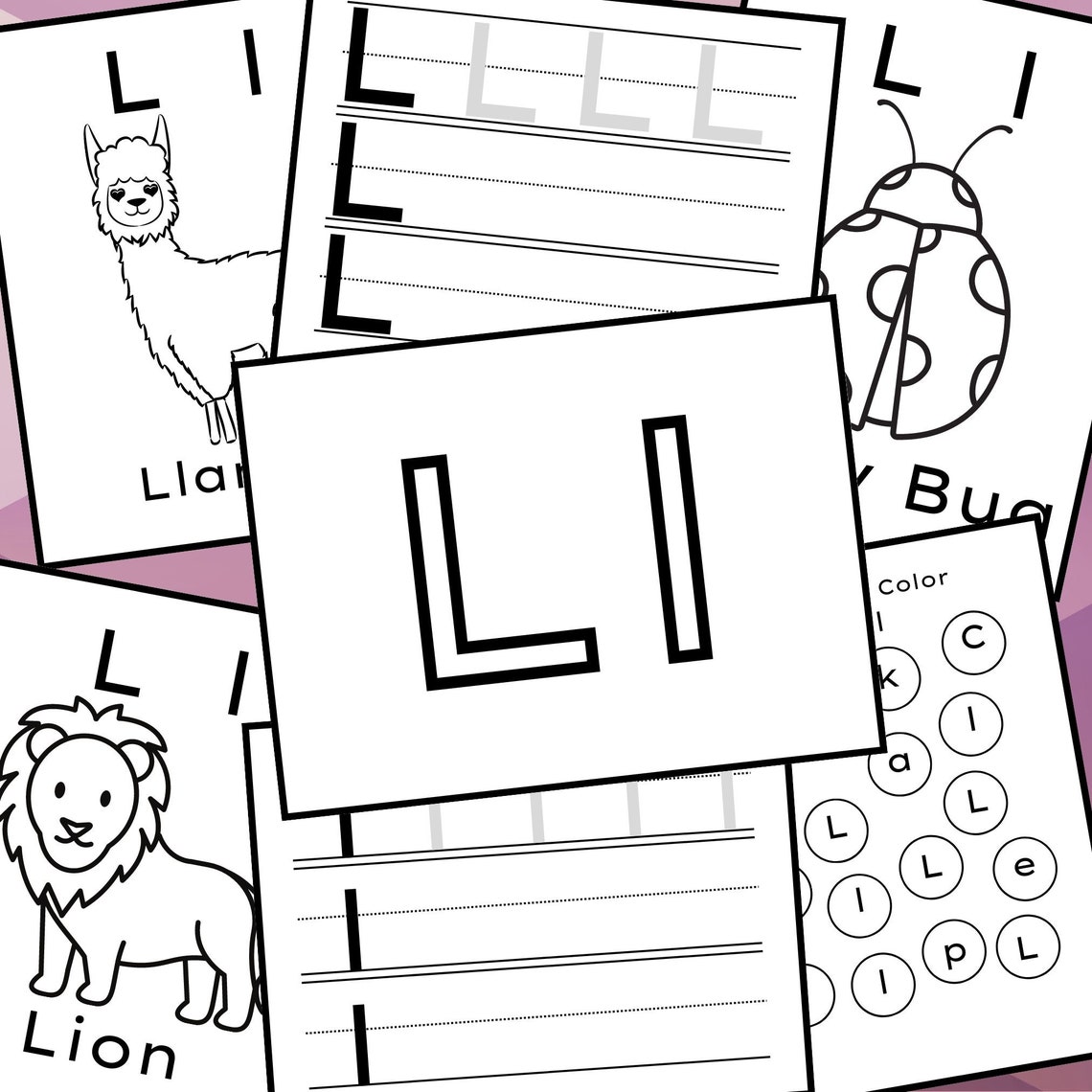 Letter L Worksheets, Alphabet Worksheets, Preschool Worksheets ...