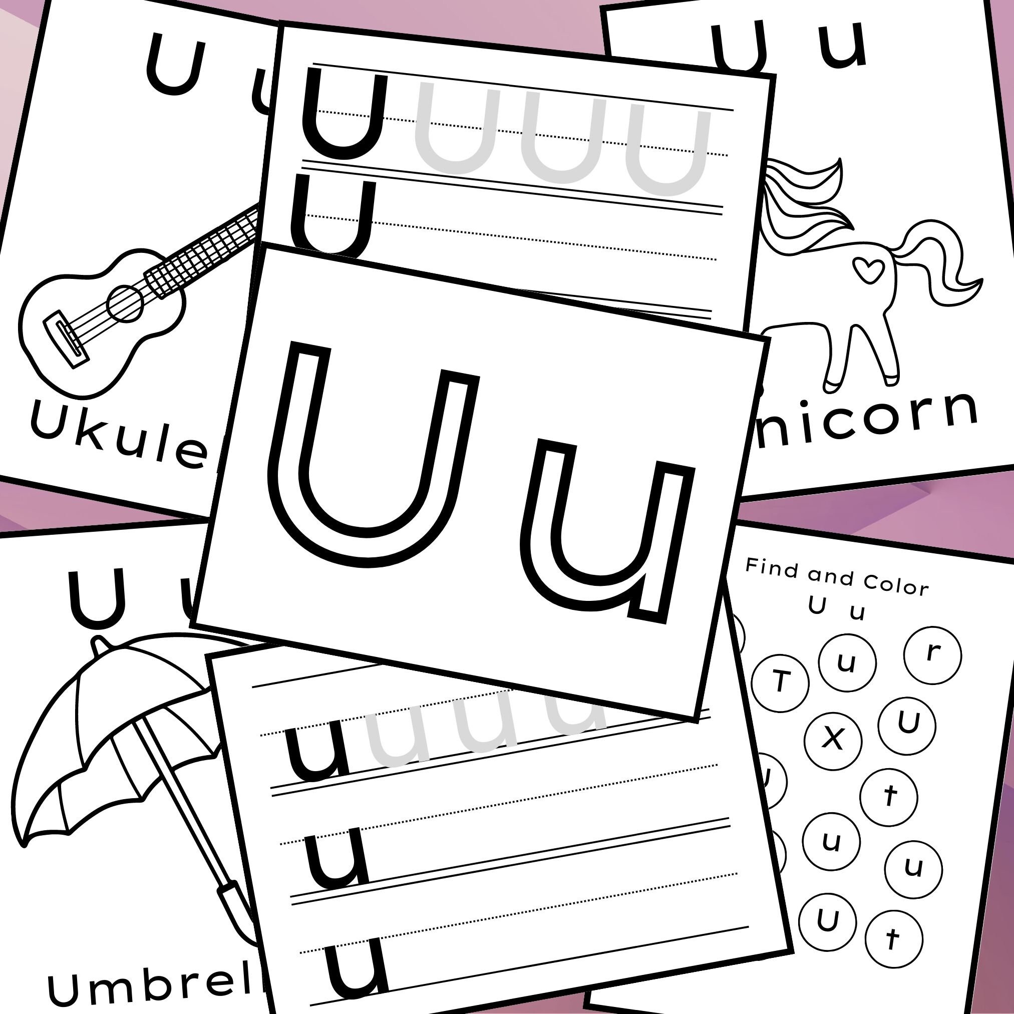Alphabet Worksheets, Preschool Worksheets, Homeschool Worksheet, Letter ...