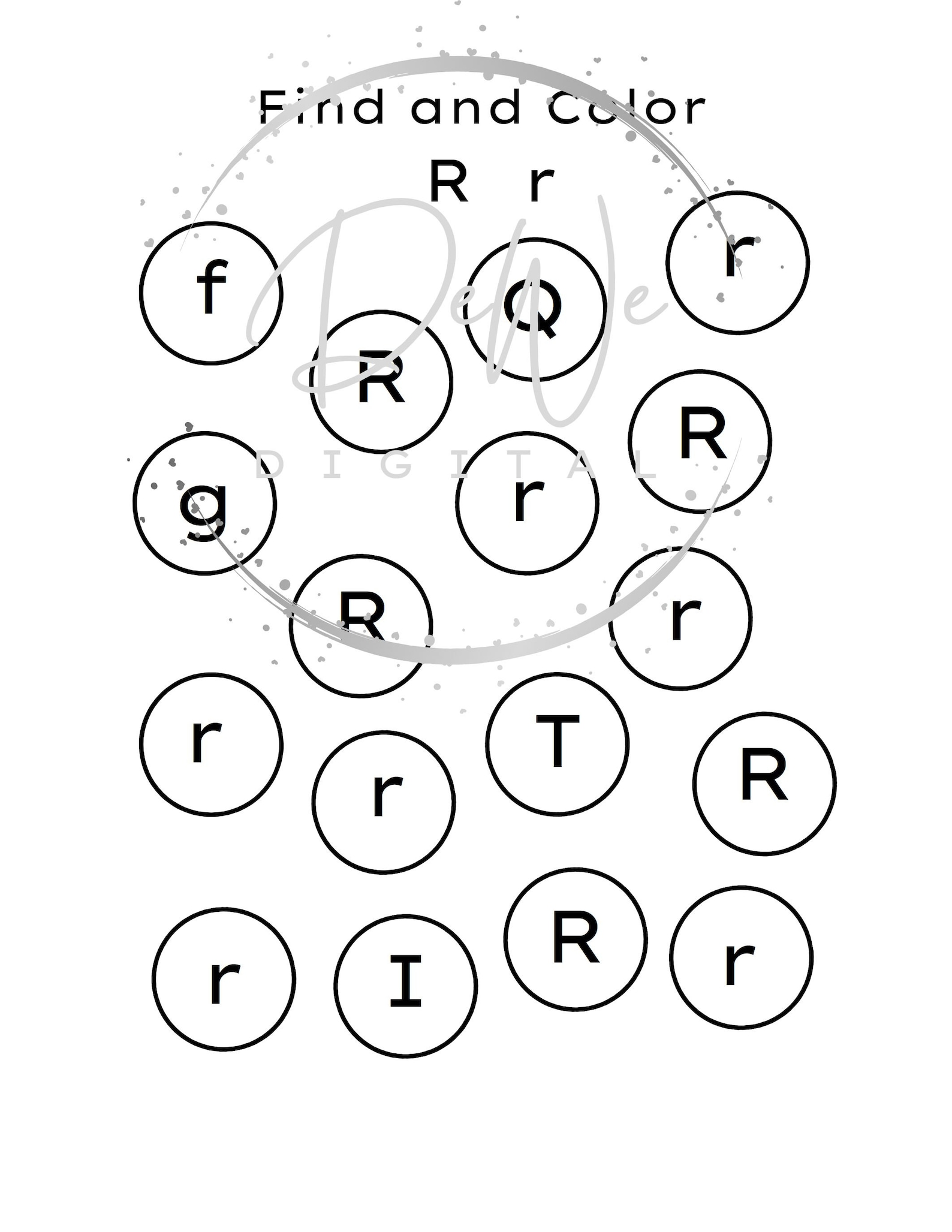 Letter R Worksheets, Alphabet Worksheets, Preschool Worksheets ...