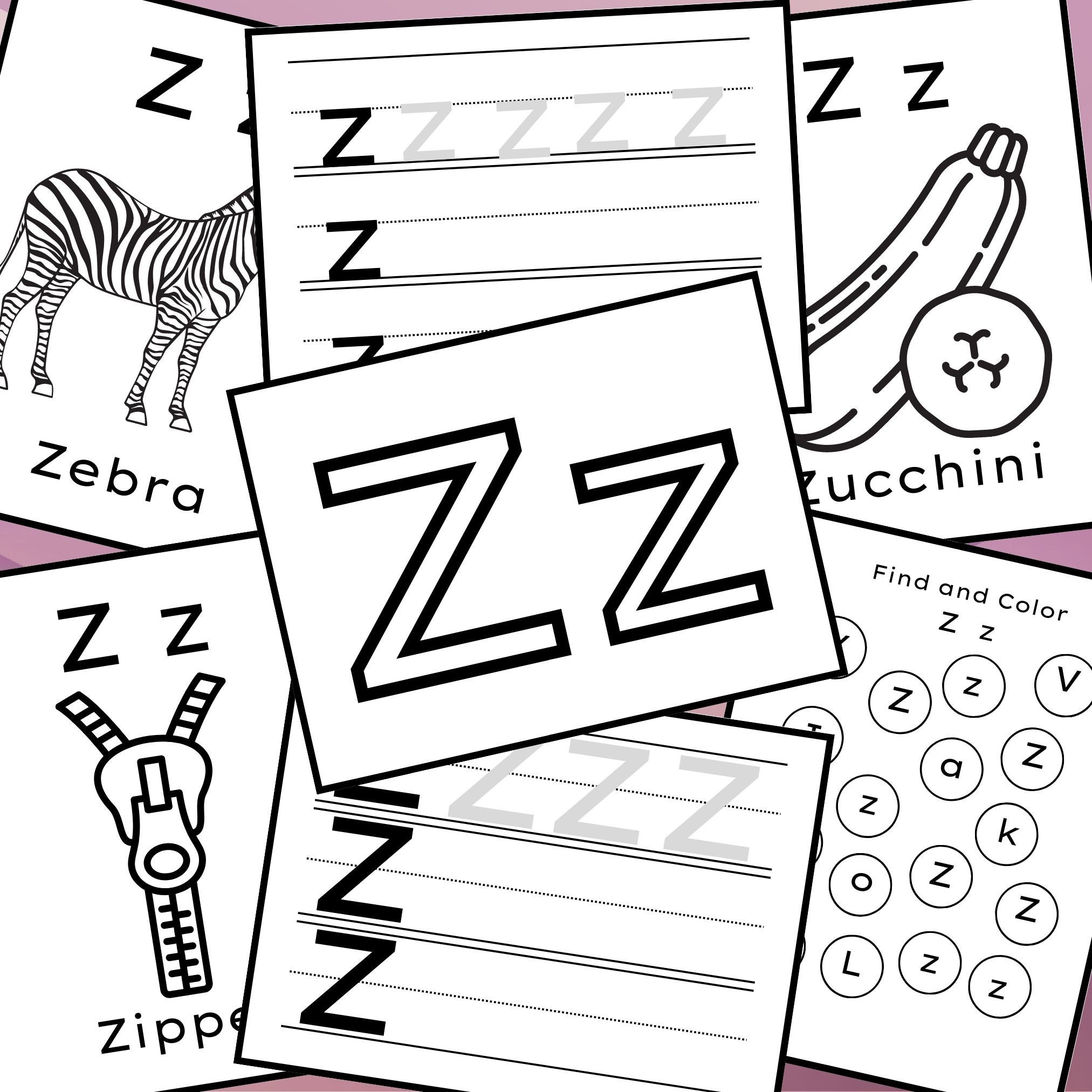 Alphabet Worksheets, Preschool Worksheets, Homeschool Worksheet, Letter ...