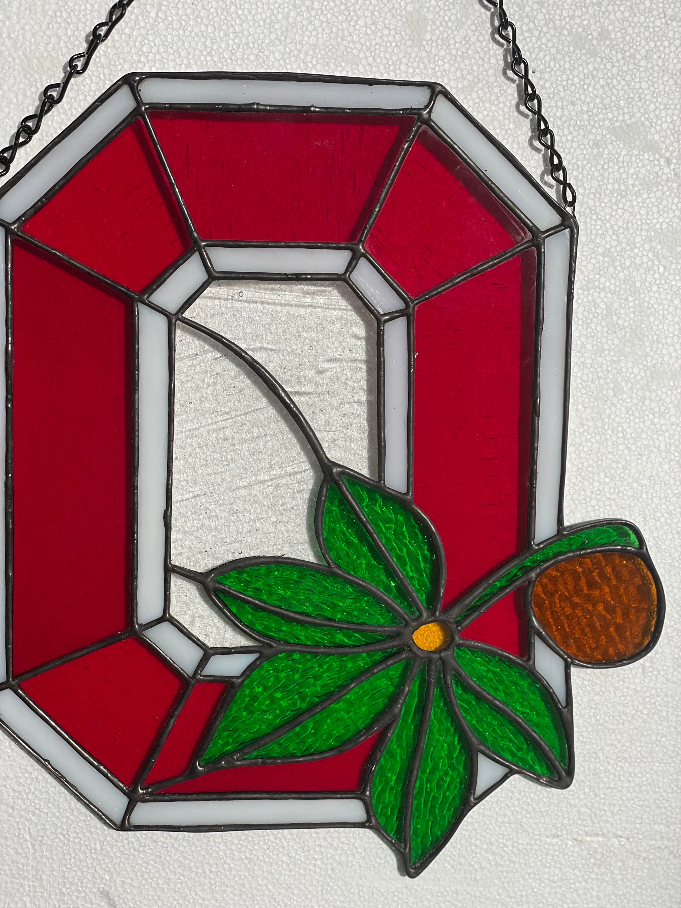 OSU Block O With Buckeye - Etsy