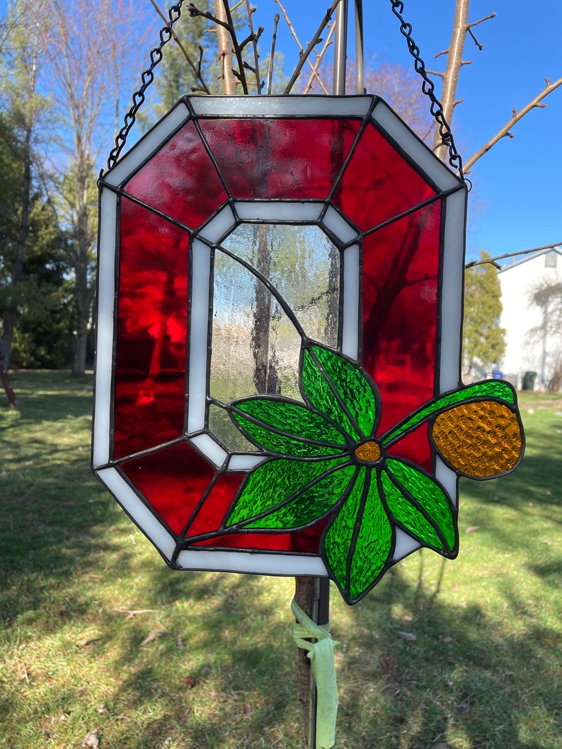 OSU Block O With Buckeye - Etsy