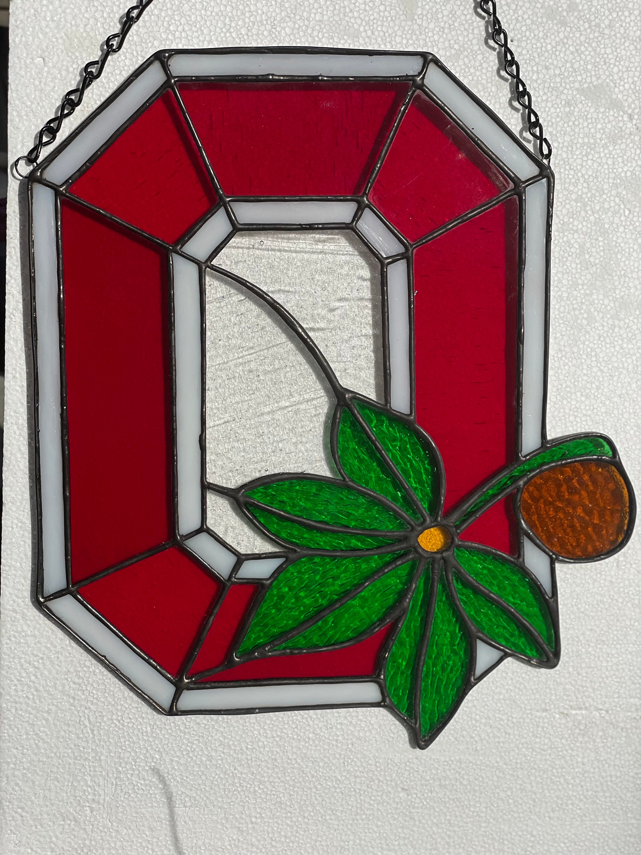 OSU Block O With Buckeye - Etsy