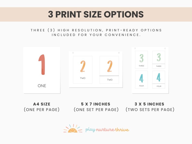 Montessori Numbers, 1-20 Printable Flashcards, Preschool Numbers ...