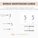 Montessori Numbers, 1-20 Printable Flashcards, Preschool Numbers ...