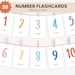 Montessori Numbers, 1-20 Printable Flashcards, Preschool Numbers ...