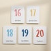 Montessori Numbers, 1-20 Printable Flashcards, Preschool Numbers ...