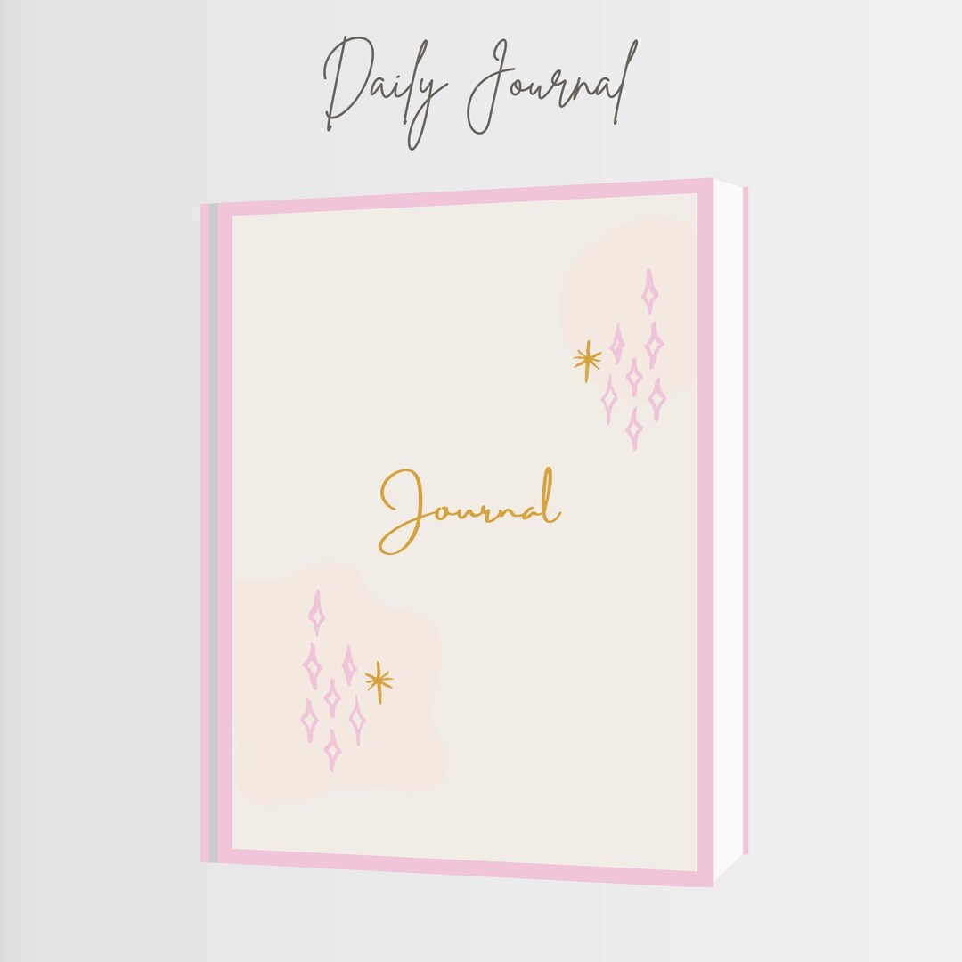 Daily Schedule Journal Digital Journal Instant Download Printable Daily ...