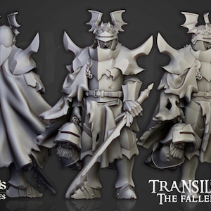 Vampire Neophytes by Highlands Miniatures - 3D Print - Fantasy - Dnd ...