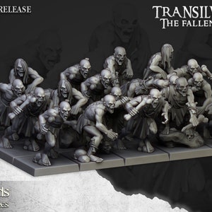 Ghoul Units - the Fallen Realm From Highlands Miniatures - 3D Print ...