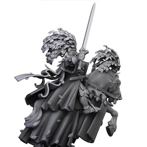 Green Knight by Highlands Miniatures - 3dprint - Fantasy - RPG - Mini ...