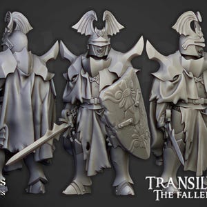 Vampire Neophytes by Highlands Miniatures - 3D Print - Fantasy - Dnd ...
