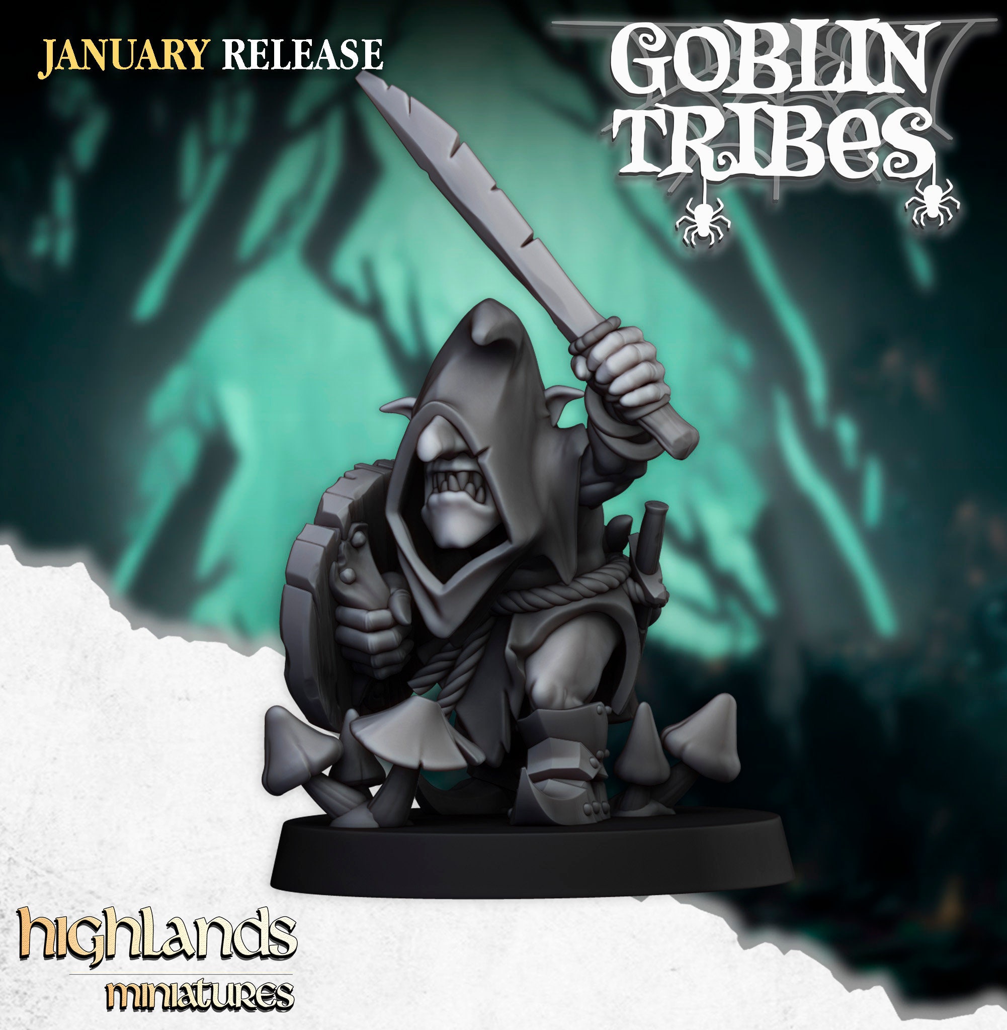 Swamp Goblins With Handweapons - Goblin Tribes by Highlands - 3D Print ...