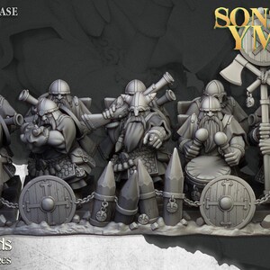 Dwarf Marksman Units - Sons of Ymir by Highlands Miniatures - 3D Print ...