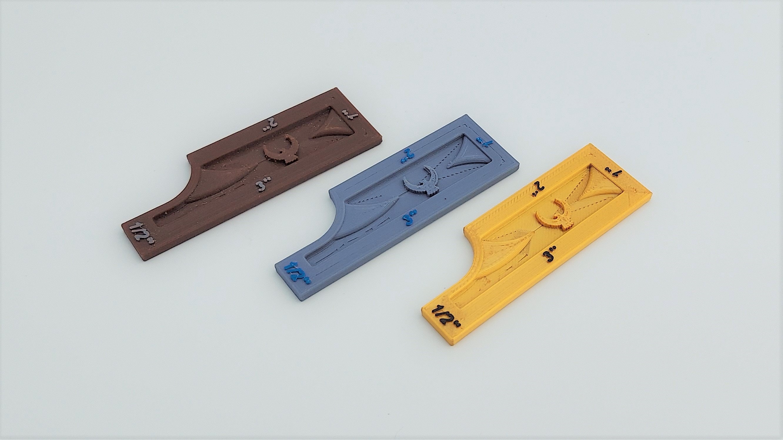 Tabletop Gaming Ruler 3 Combat Gauge 3 Pack - Etsy