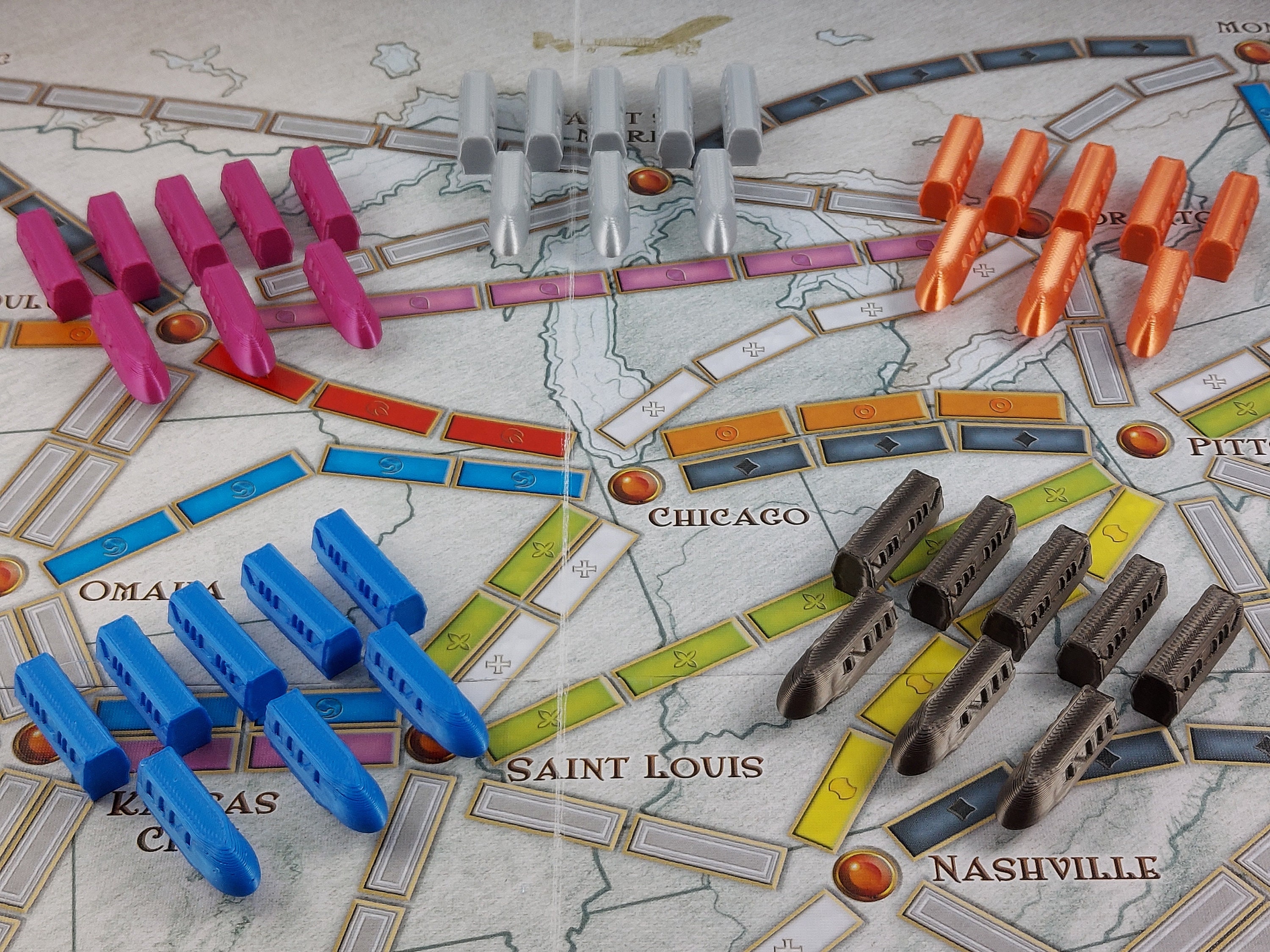 Ticket to Ride | Monorail Train Set | Custom - Etsy