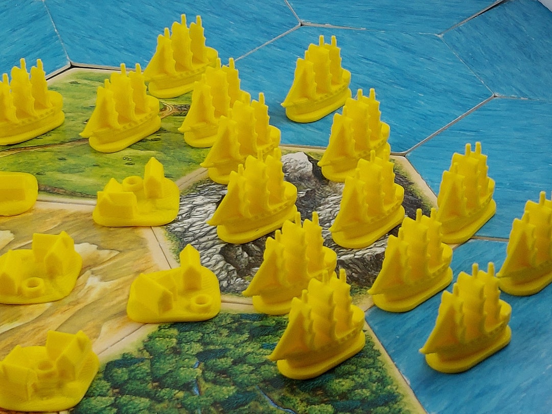 Settlers of Catan: Seafarers | Medieval Kingdoms | Old Colors | Custom ...