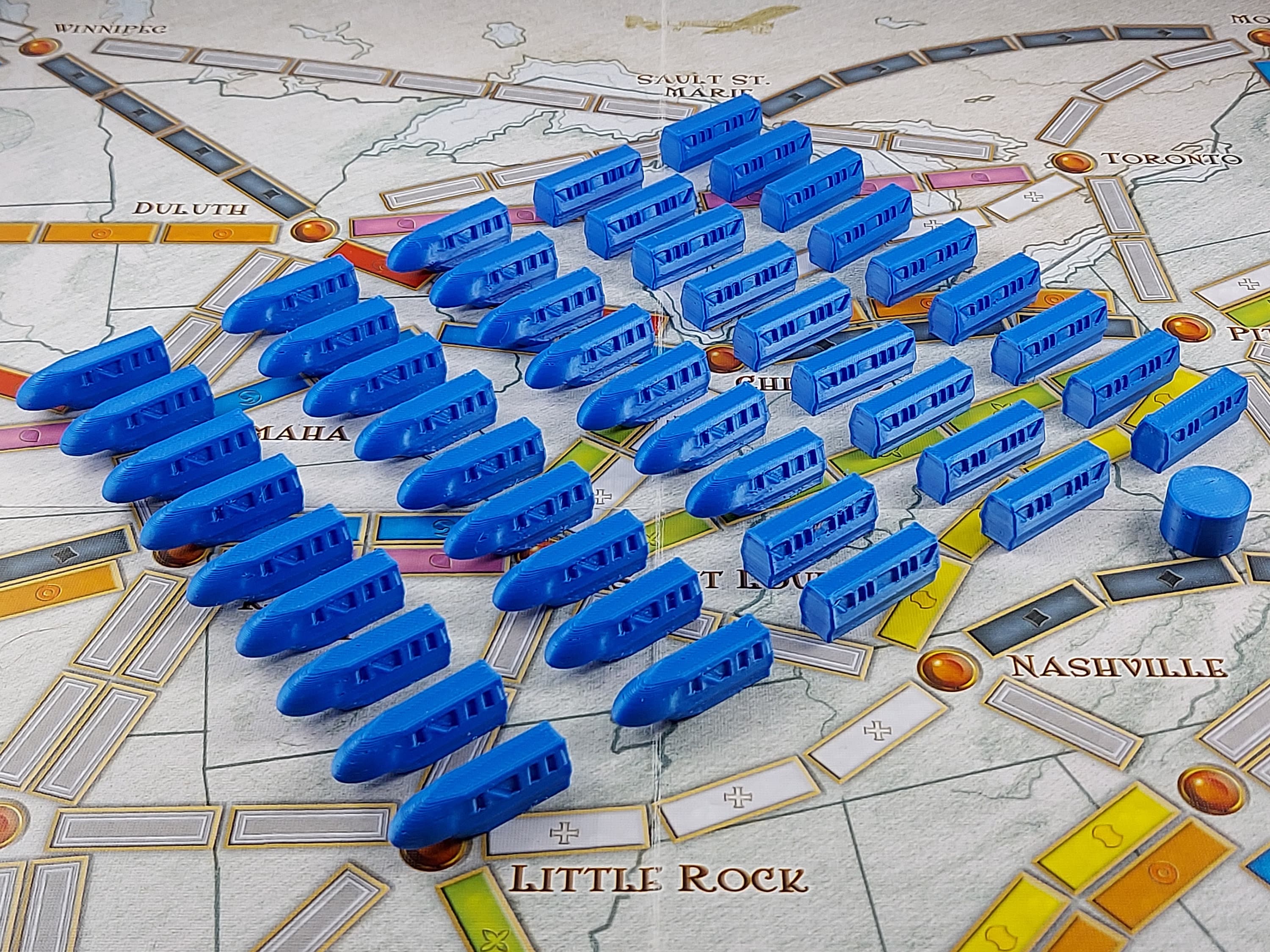 Ticket to Ride | Monorail Train Set | Custom - Etsy