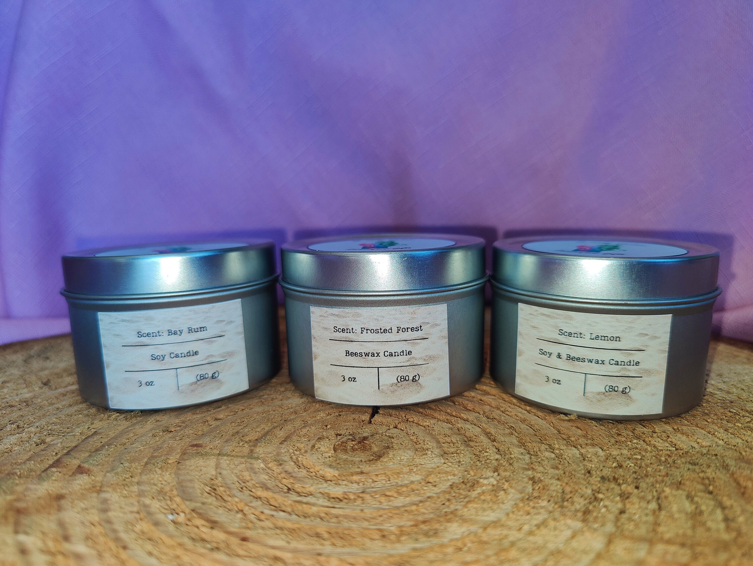 Mini Candle Sample Set - 3 Exquisite 3-oz Candles for Blissful Ambiance ...