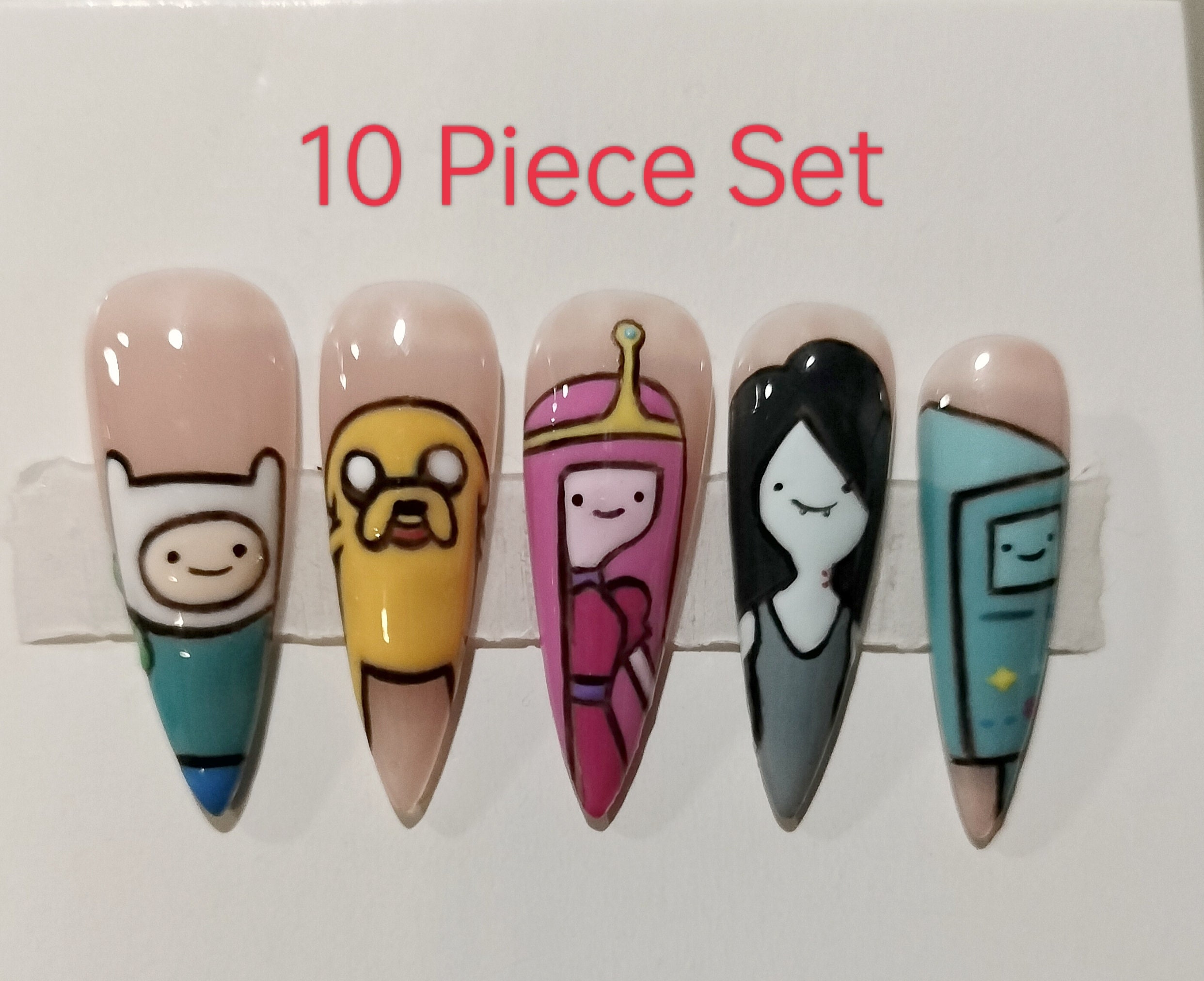 Adventure Time Nail Art