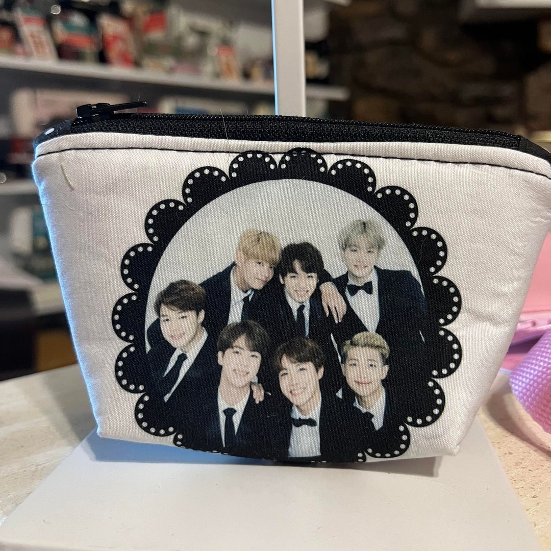 Handmade BTS Coin Pouch - Etsy