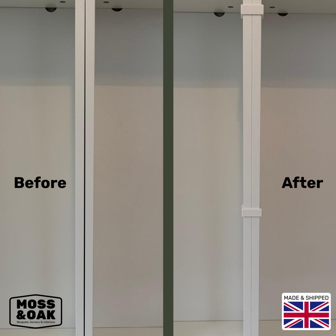 The Only Billy Bookcase Connector – Join & Stabilise IKEA Billy Units ...