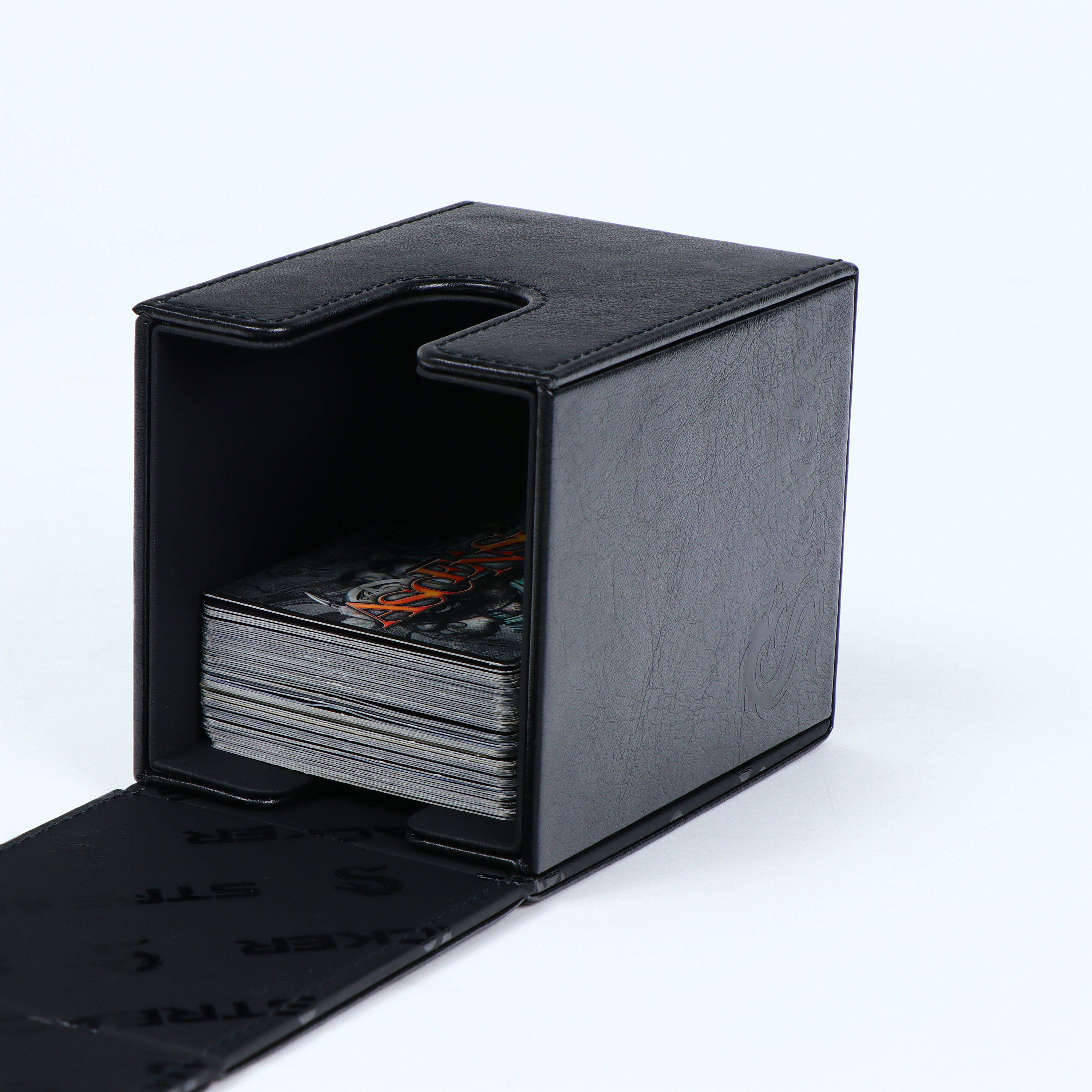 Black Premium 100 Card Deck Box - Etsy
