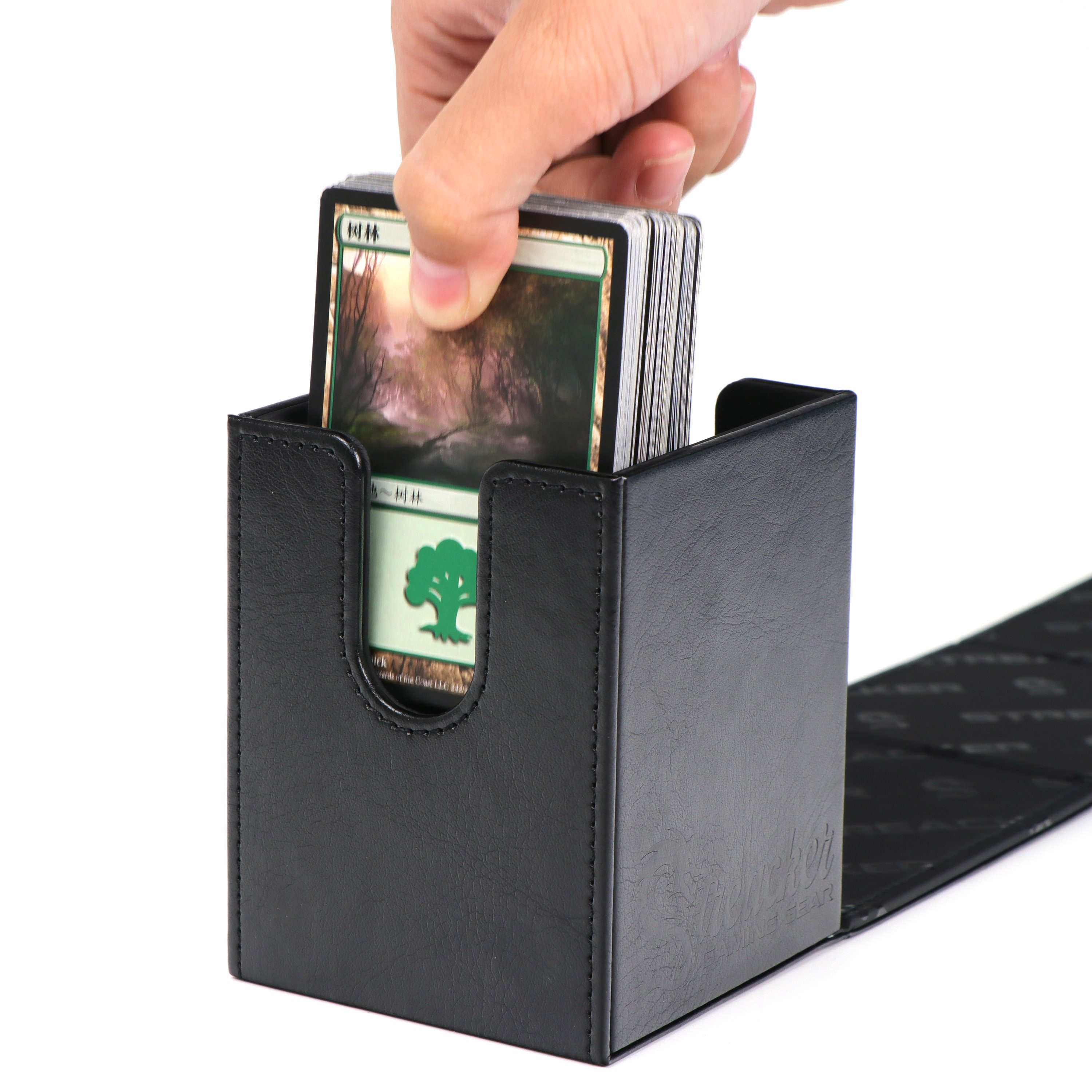 Black Premium 100 Card Deck Box - Etsy