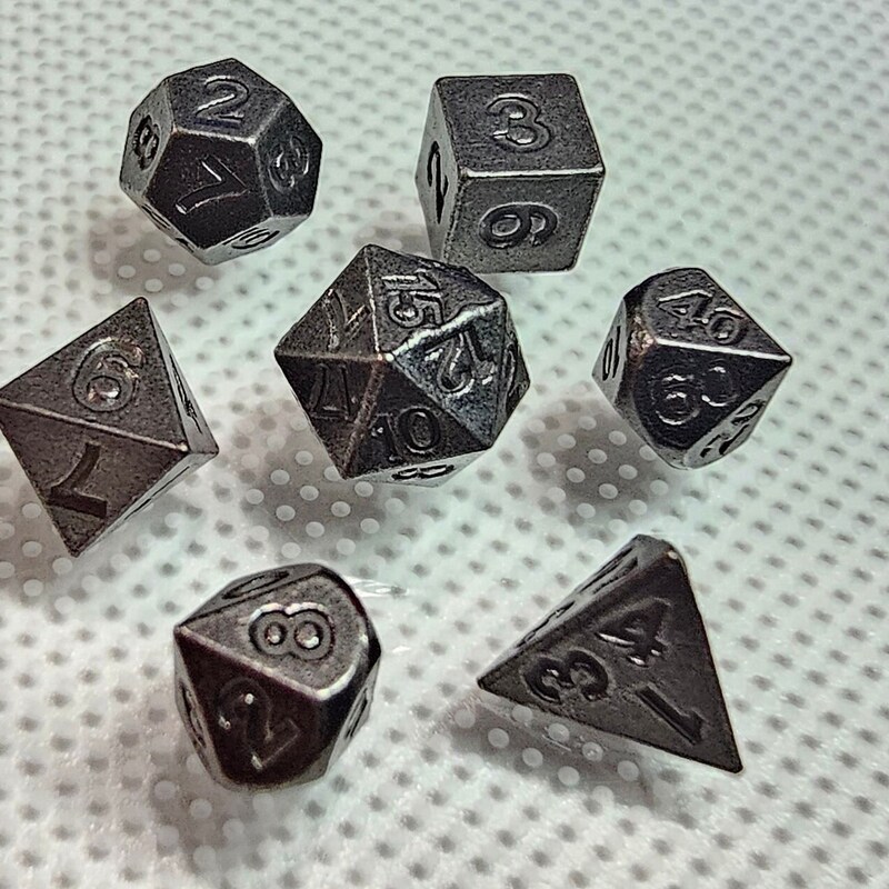 Solid Silver Dice - Etsy