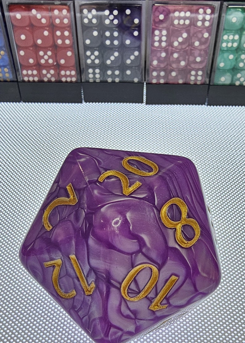 D20 55mm Titan Dice - Etsy