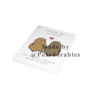 You're My Potato! L Greeting Card L Love L Encouragement L Potato L and ...
