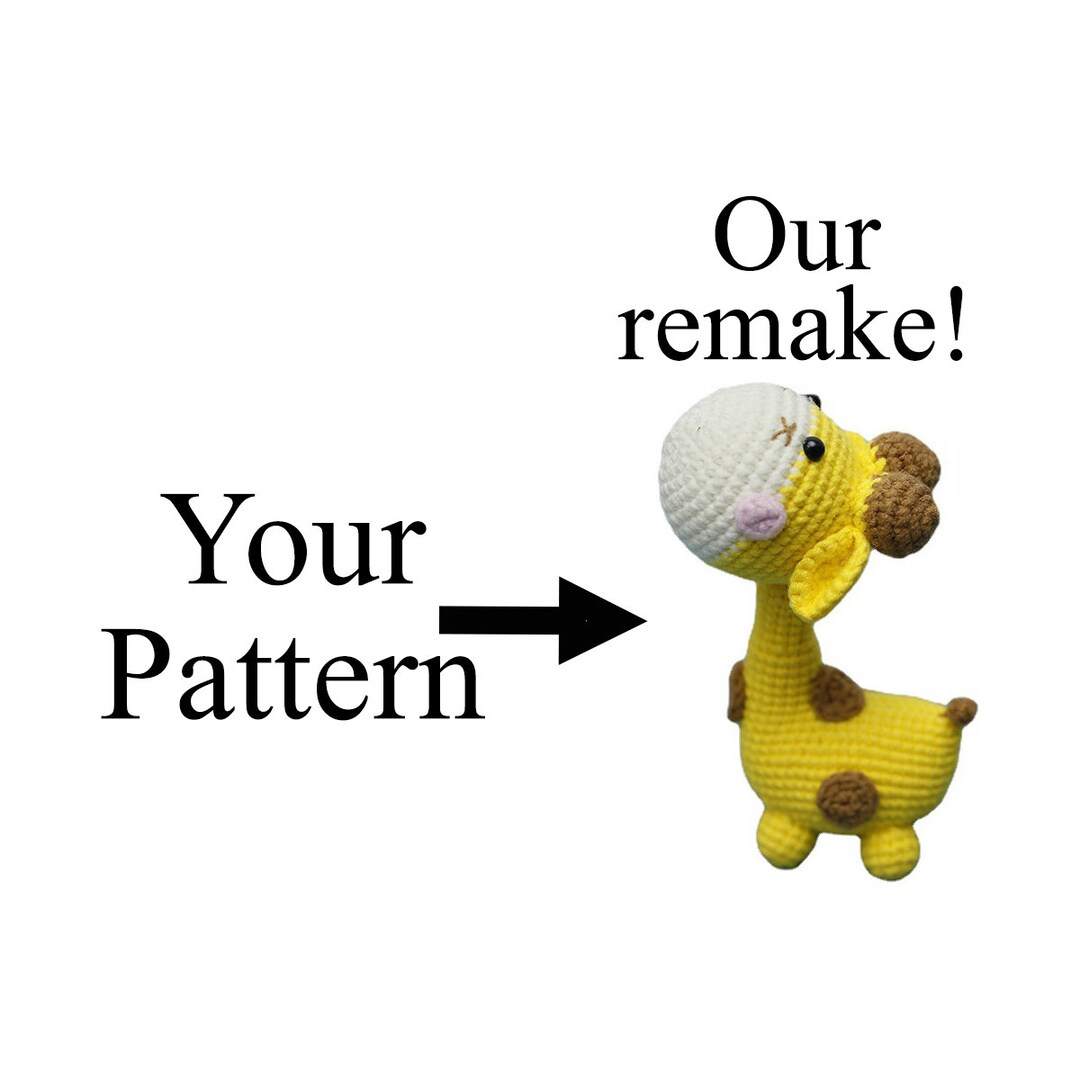 Custom Crochet Toy L Personalized Personalized From Scratch L Send Us ...