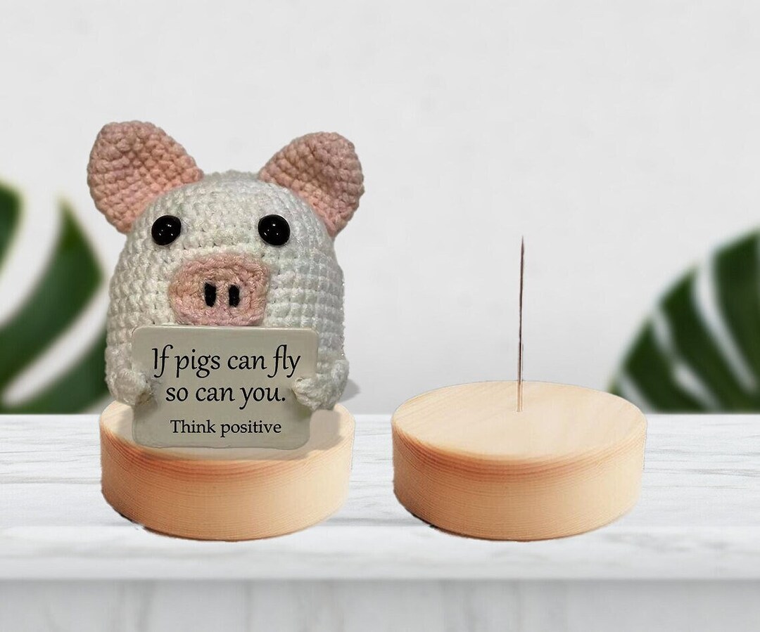 Crochet Doll Display Stand - Wooden Flower Pot Holder - Cute Animal ...