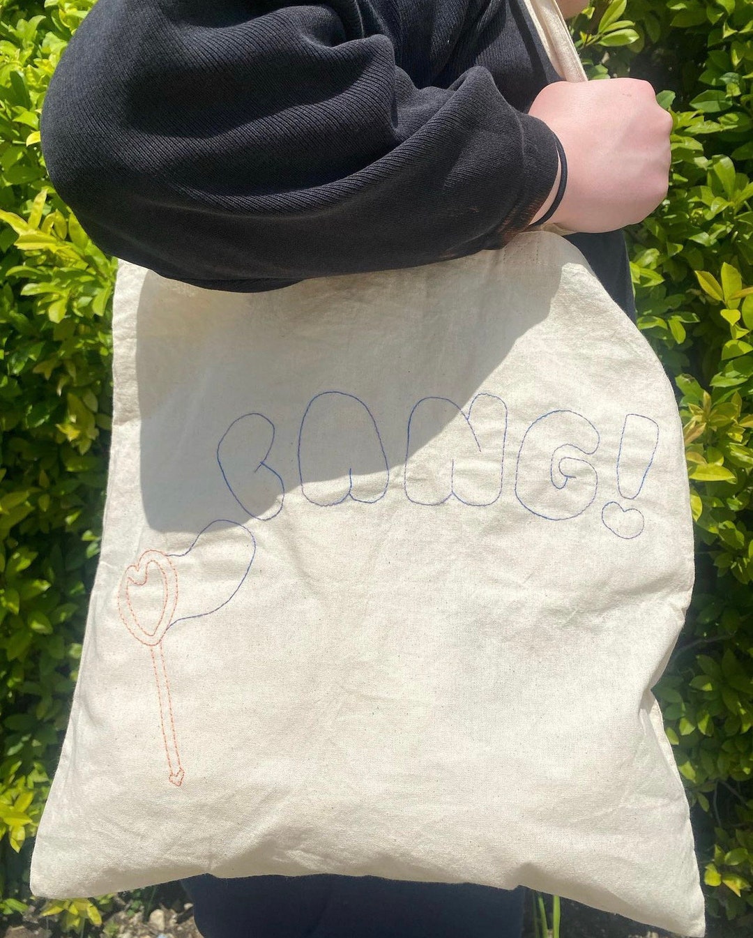 Embroidered SVT Pang Tote Bag - Etsy