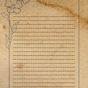 Vintage Stained Paper Digital Download for Letters and Crafts - Etsy